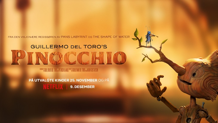 "Pinocho" de Guillermo del Toro es la película más vista de Netflix en el mundo