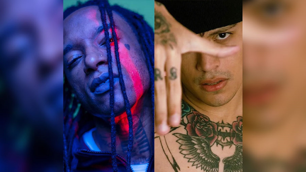 Reke & Versalle partiendo "El rap y lo urbano" desde España